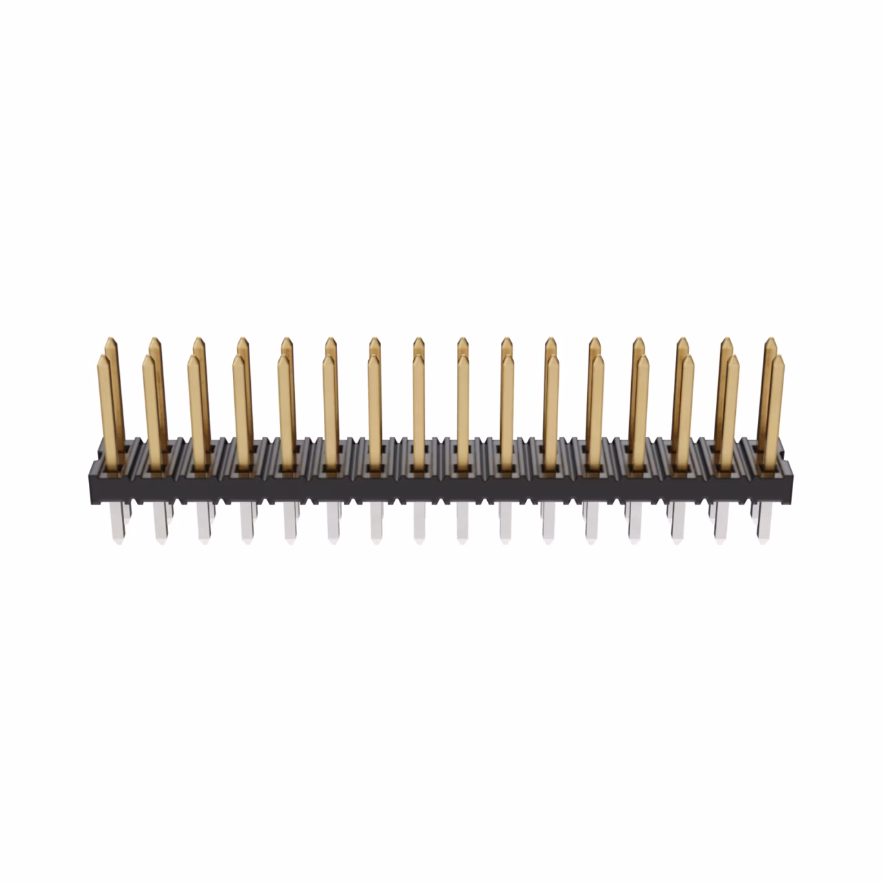 2.00mm Pitch Milli-Grid Header, Vertical, Through Hole, 32 Circuits, 0.38µm Gold (Au) Plating, Mating Pin Length 5.50mm, Tail Length 2.60mm, Tray, Lead-Free for sale