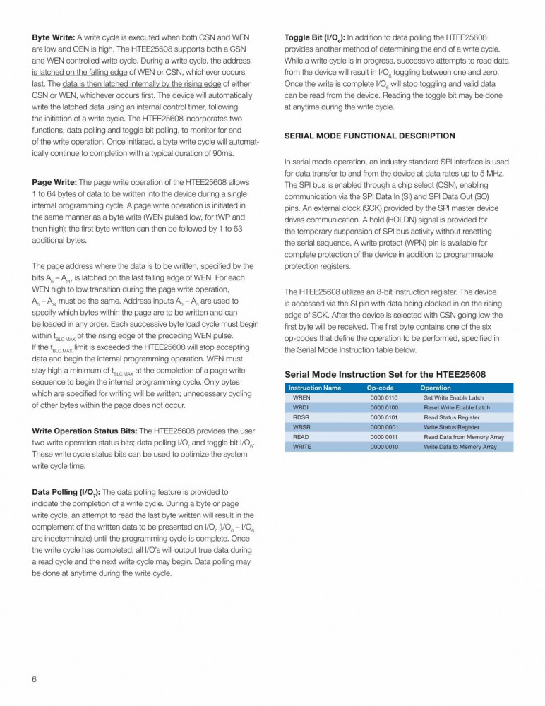 HTEE25608 datasheet page 6