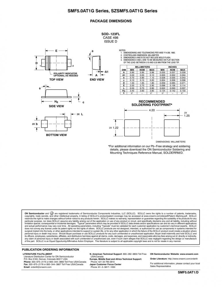 SMF58AT1G datasheet page 6