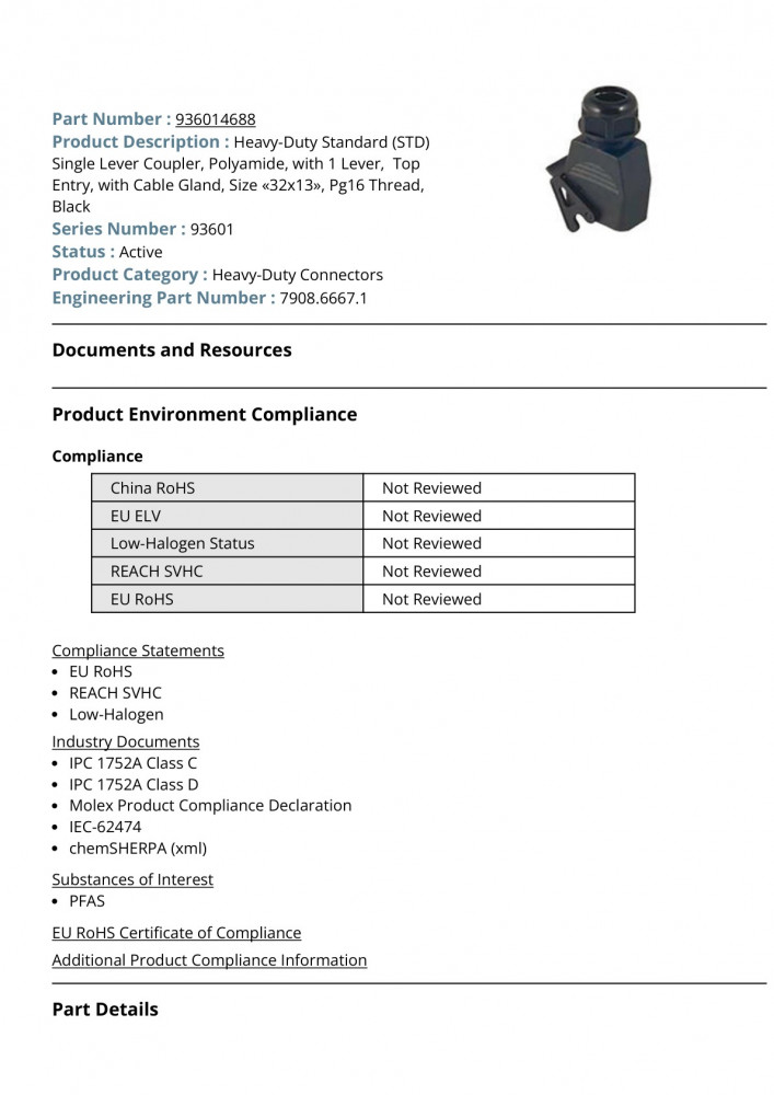 MOLEX 936014688 document image 1