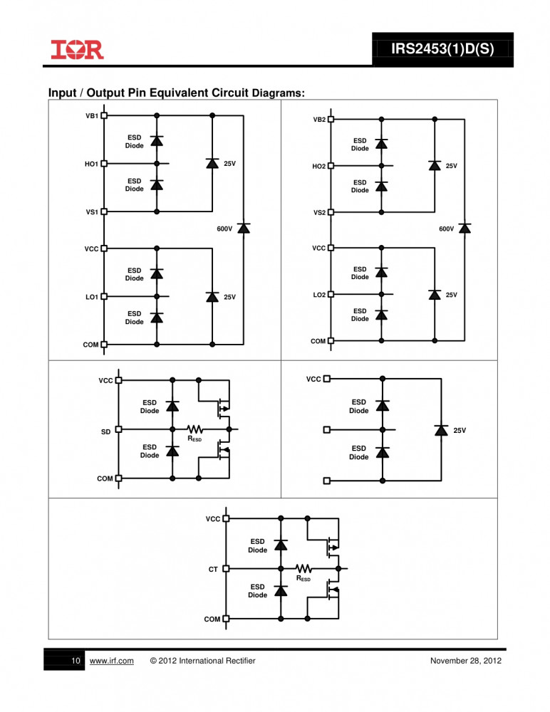 IRS2453DSTRPBF datasheet page 10