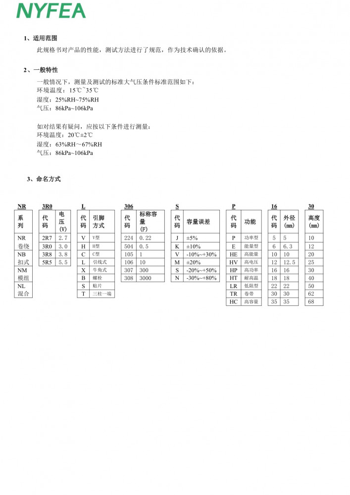 NR3R0L306S-P1630 datasheet page 2