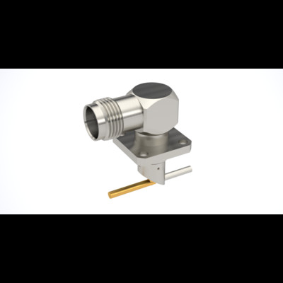 7-16 / SQUARE FLANGE RECEPTACLE M3 REAR MOUNTING