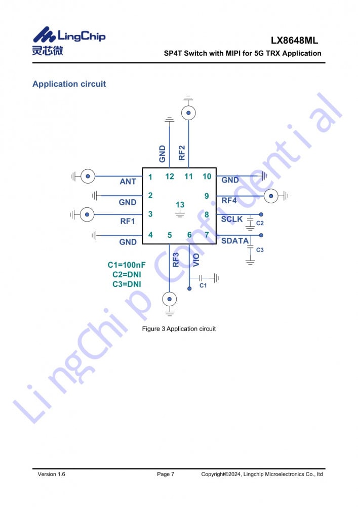 LX8648ML datasheet page 7