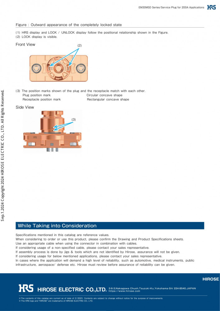 HRS EM30MSD technical document page 9