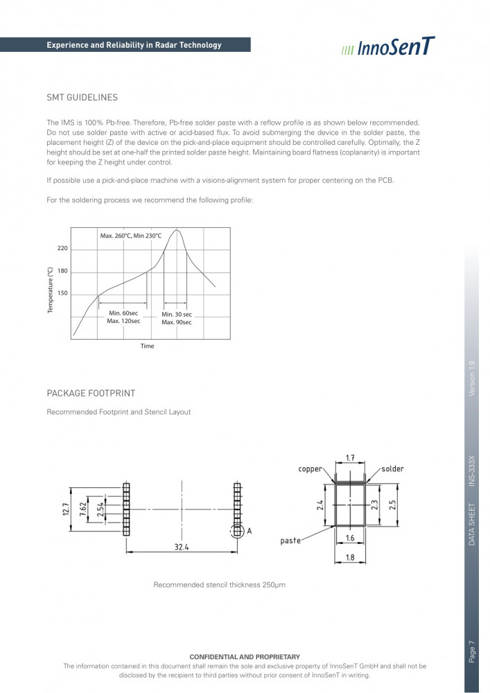 INS-333X datasheet page 7