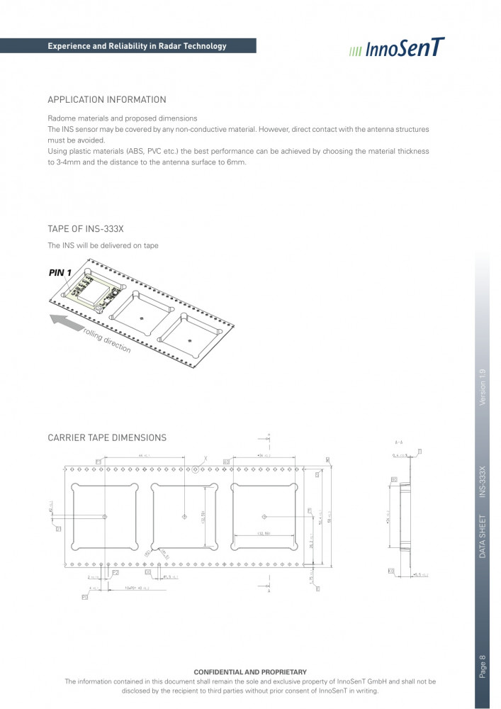 INS-333X datasheet page 8