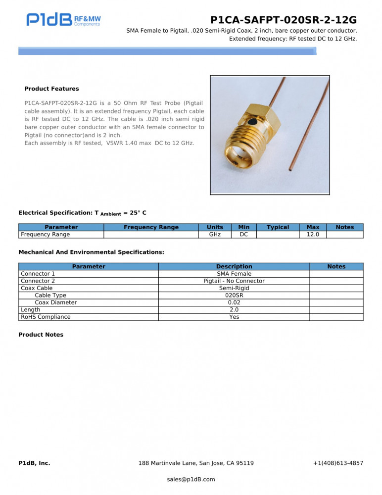 P1CA-SAFPT-020SR-2-12G product documentation image