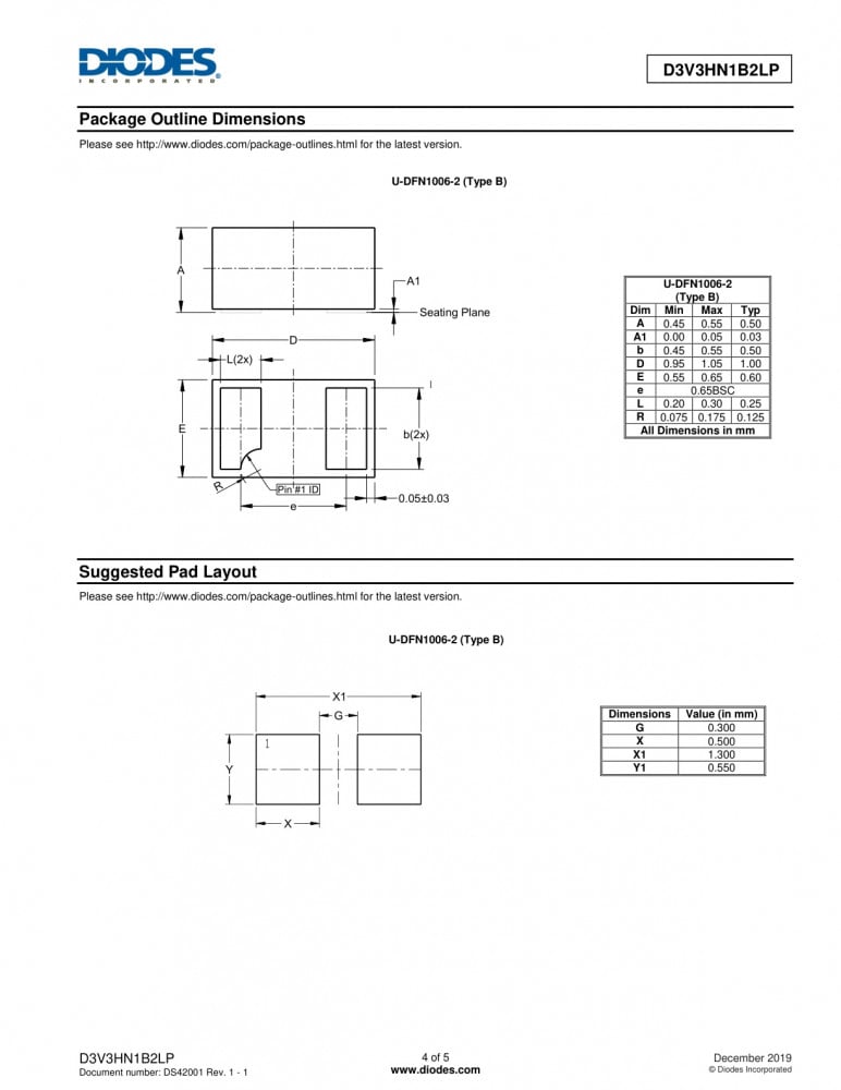 D3V3HN1B2LP-7B datasheet page 4