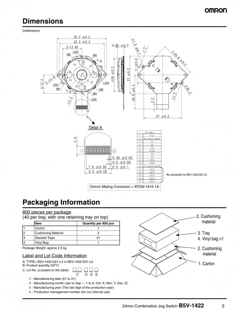 B5V-1422-D01-L4 product documentation page 3