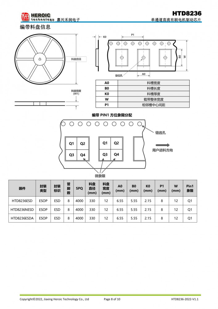 HTD8236ESD datasheet page 8