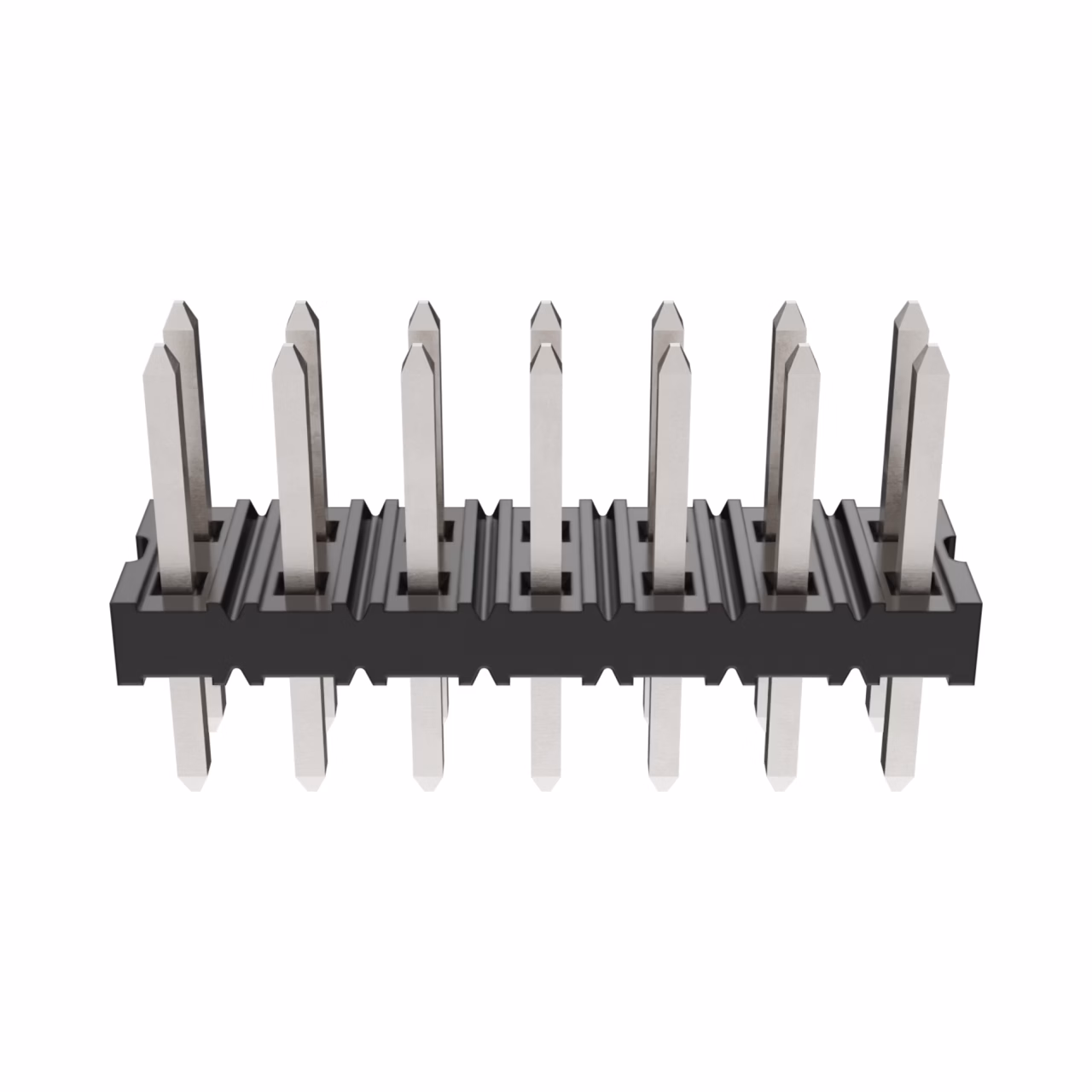 2.00mm Pitch Milli-Grid Header, Vertical, Through Hole, 14 Circuits, 2.54µm Tin (Sn) Plating, Mating Pin Length 4.00mm, Tail Length 2.60mm, Tray, Lead-Free for sale