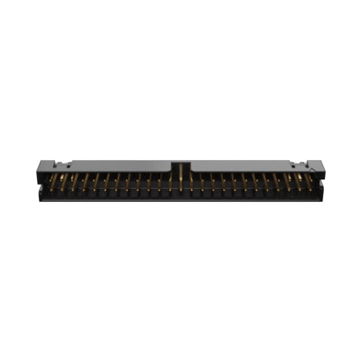 2.00mm Pitch, Milli-Grid PCB Header, Dual Row, Right-Angle, Through Hole, 50 Circuits, 0.38µm Gold (Au) Plating, 3.00mm Tail Length, Dual Side Slots, Dual Friction Locks, Center Polarization, Tube for sale