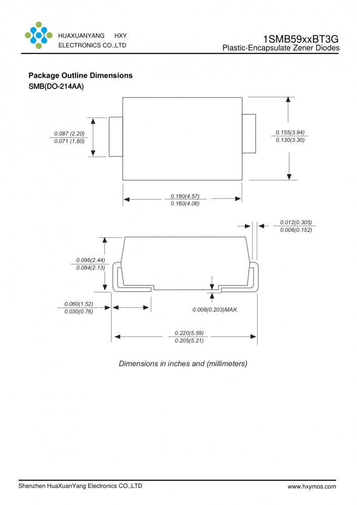 1SMB5930BT3G datasheet page 5