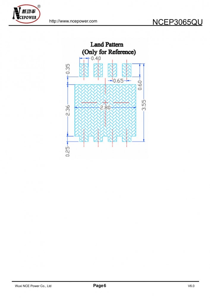 NCEP3065QU datasheet page 6