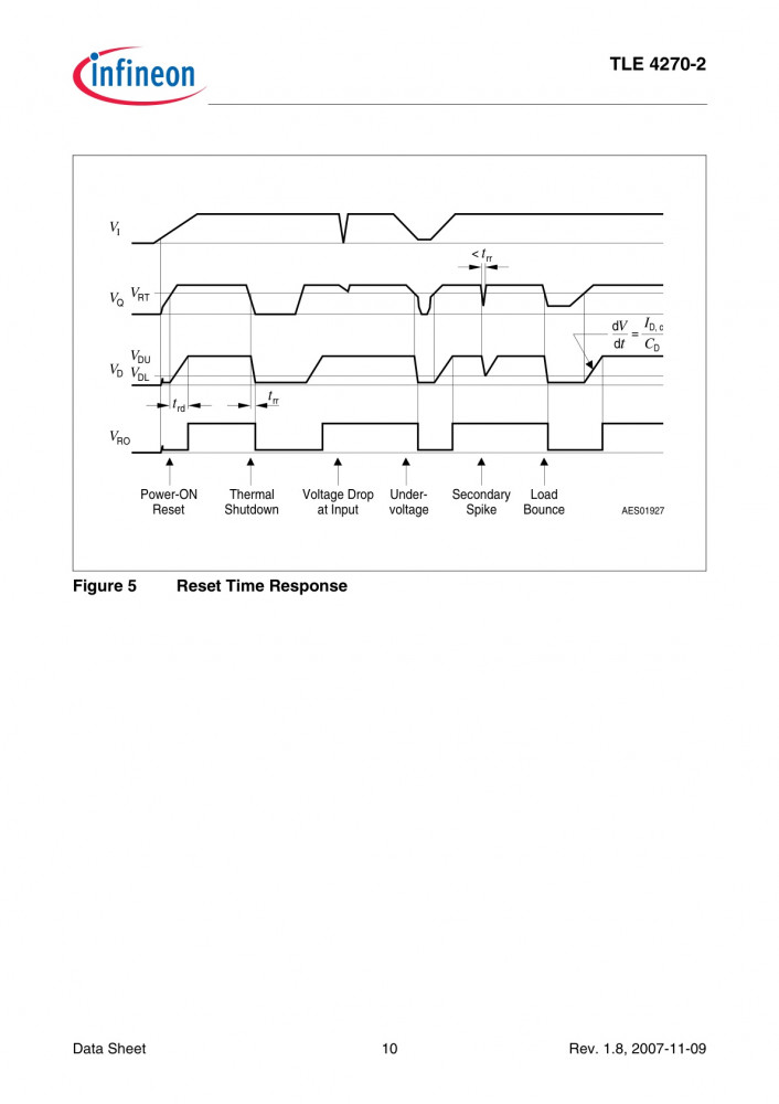 TLE4270-2 technical document page 10