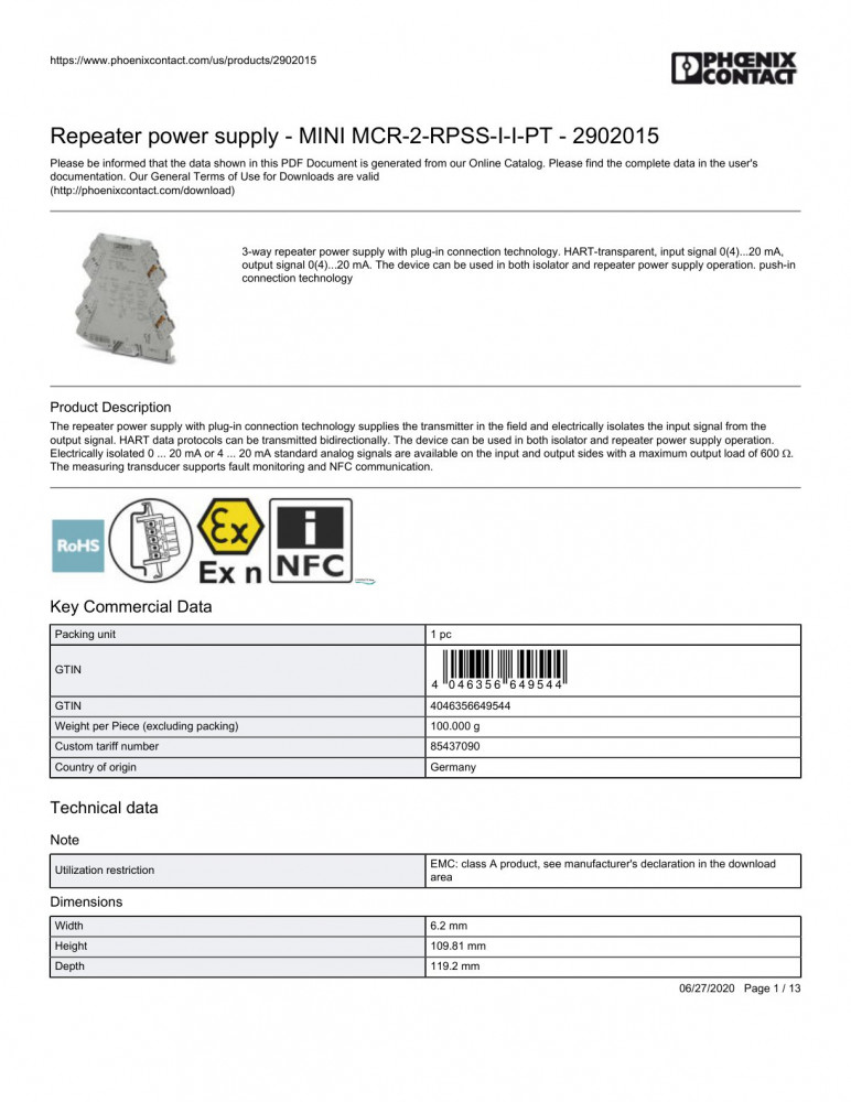 MINI MCR-2-RPSS-I-I-PT document page 1
