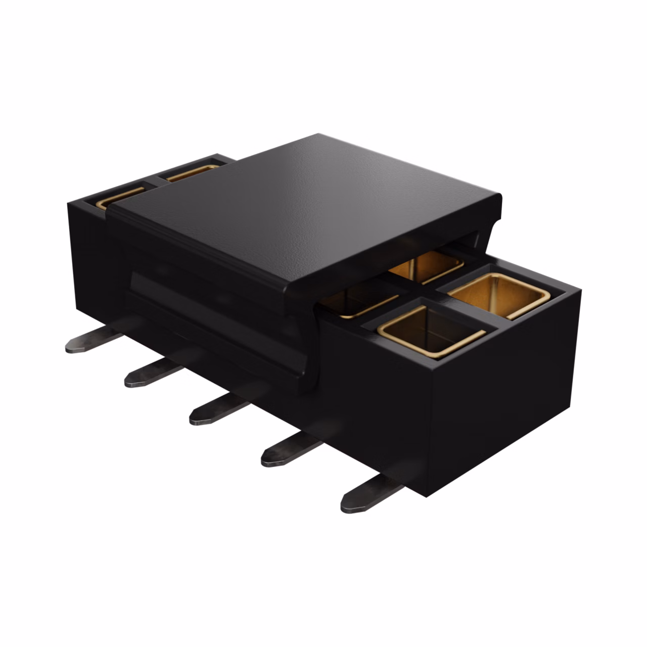 2.00mm Pitch Milli-Grid Receptacle, Surface Mount, Bottom Entry, 0.38µm Gold (Au) Plating, 10 Circuits, with Pick-and-Place Cap, Tape and Reel, Lead-Free for sale
