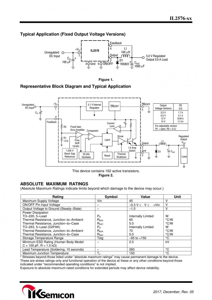 IL2576 datasheet page 2