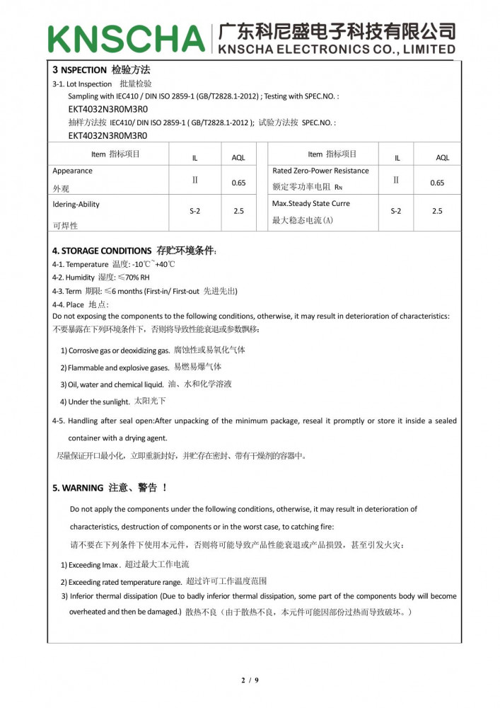 192NTC0010 datasheet page 2