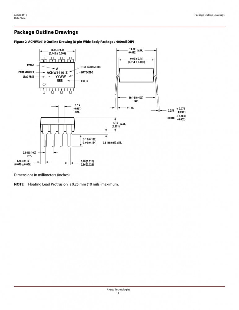 ACNW3410 datasheet page 3