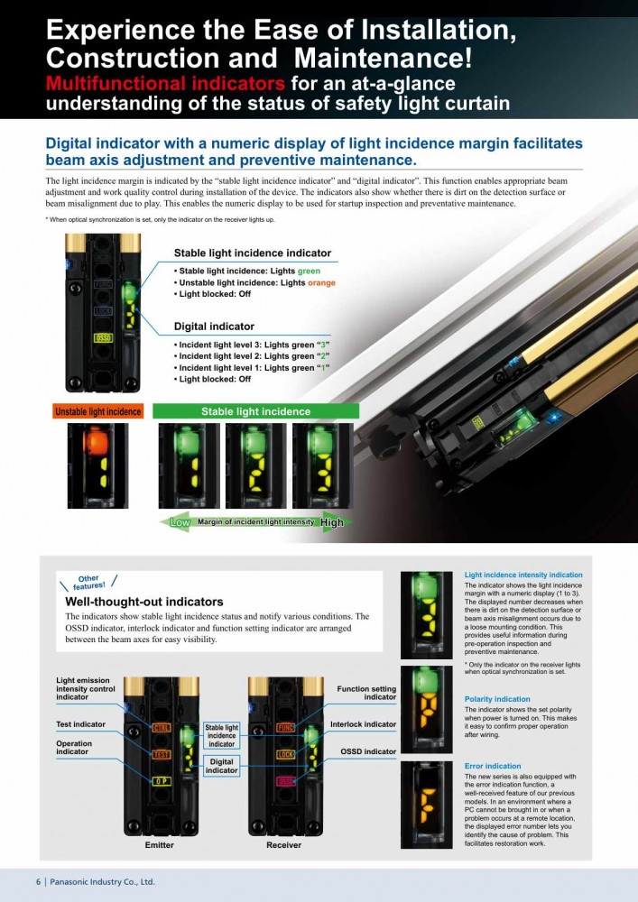 SFD-CSL05 product document page 6