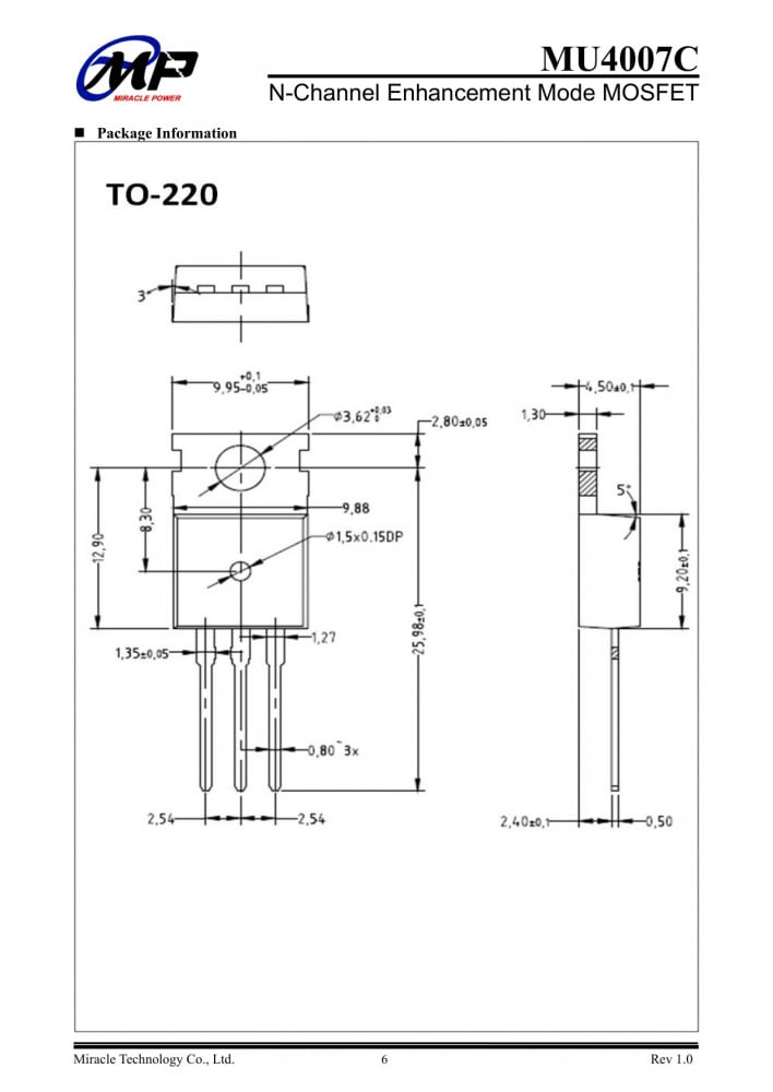 MU4007C datasheet page 6