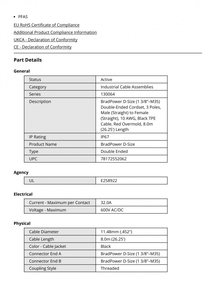 MOLEX 1300642019 product drawing page 2