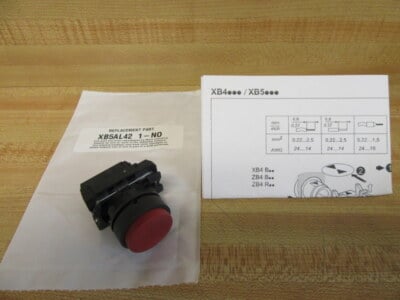 Schneider XB5AL42 Pushbutton Switch for sale