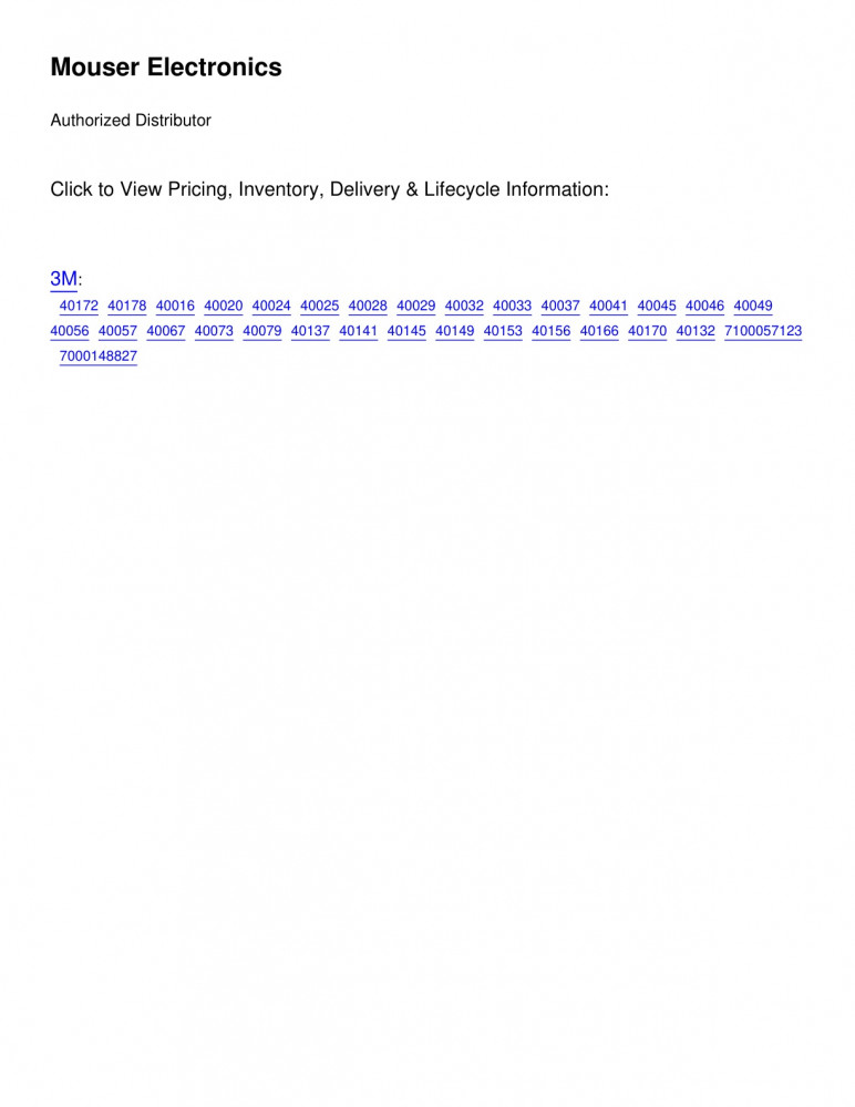 3M 40000 Series datasheet page 7