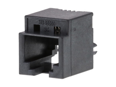Modular Jack ,Right-Angle, Through Hole, 4/4, Low Profile, Tube