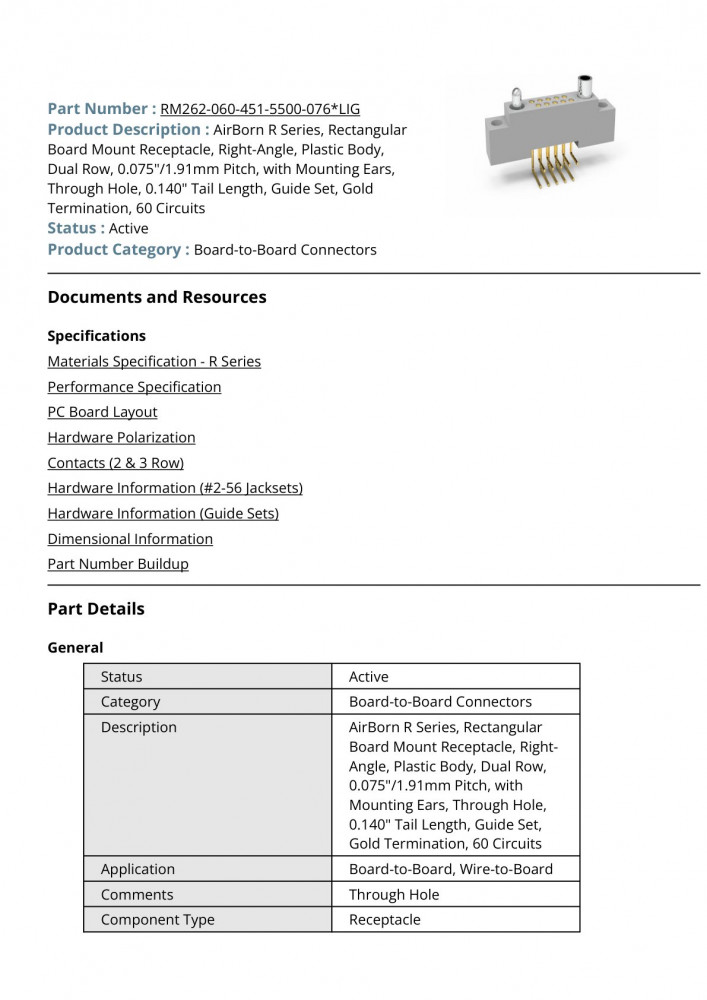 RM262-060-451-5500-076*LIG technical document page 1