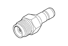SMB Jack-to-SMA Plug, Between-Series Adapter, One Piece Per Bag, 50 Ohms