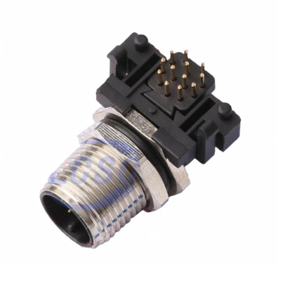 CAZN M12-P12A-GPFM12 Circular Connector Assembly