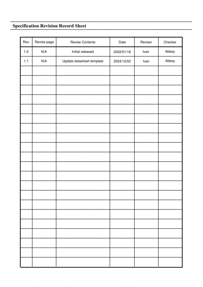 JSCJ crystal resonator datasheet page 2