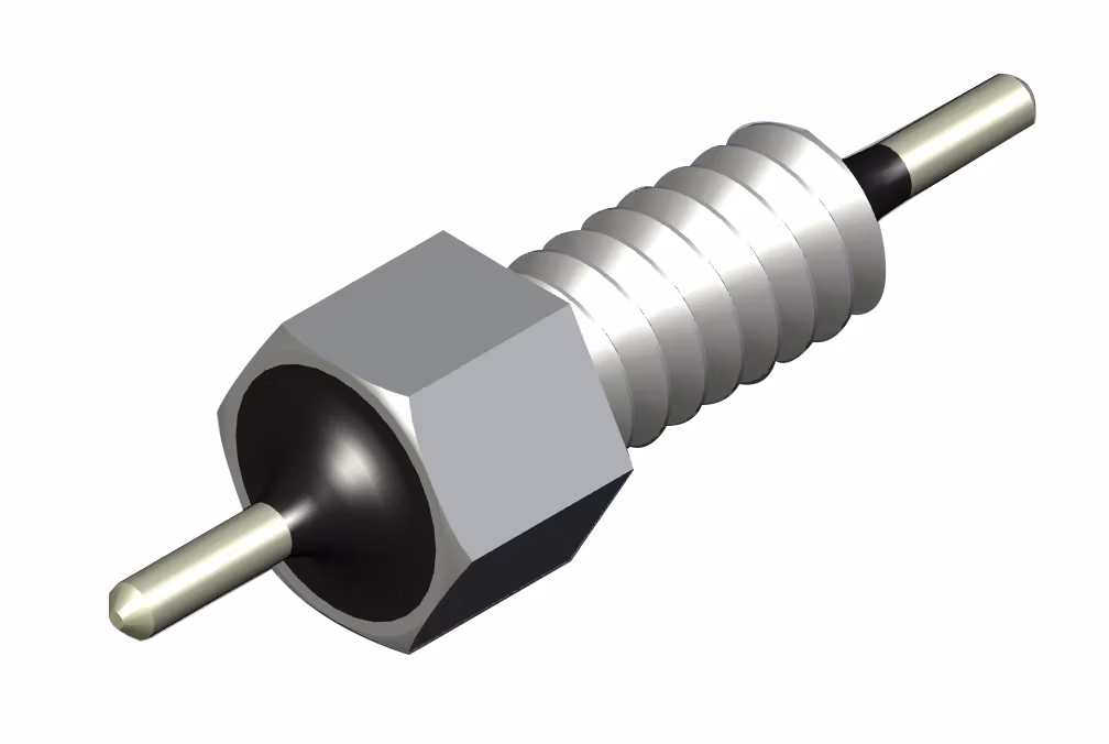 Resin-Sealed EMI Filters, 1200 pF Feedthrough, 0.81mm Terminal Diameter, 4-40 Thread for sale