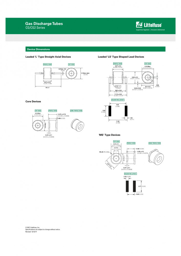 CG2600LTR datasheet page 3
