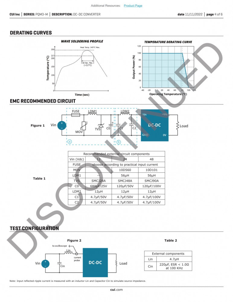 CUI PQM3-M datasheet page 4