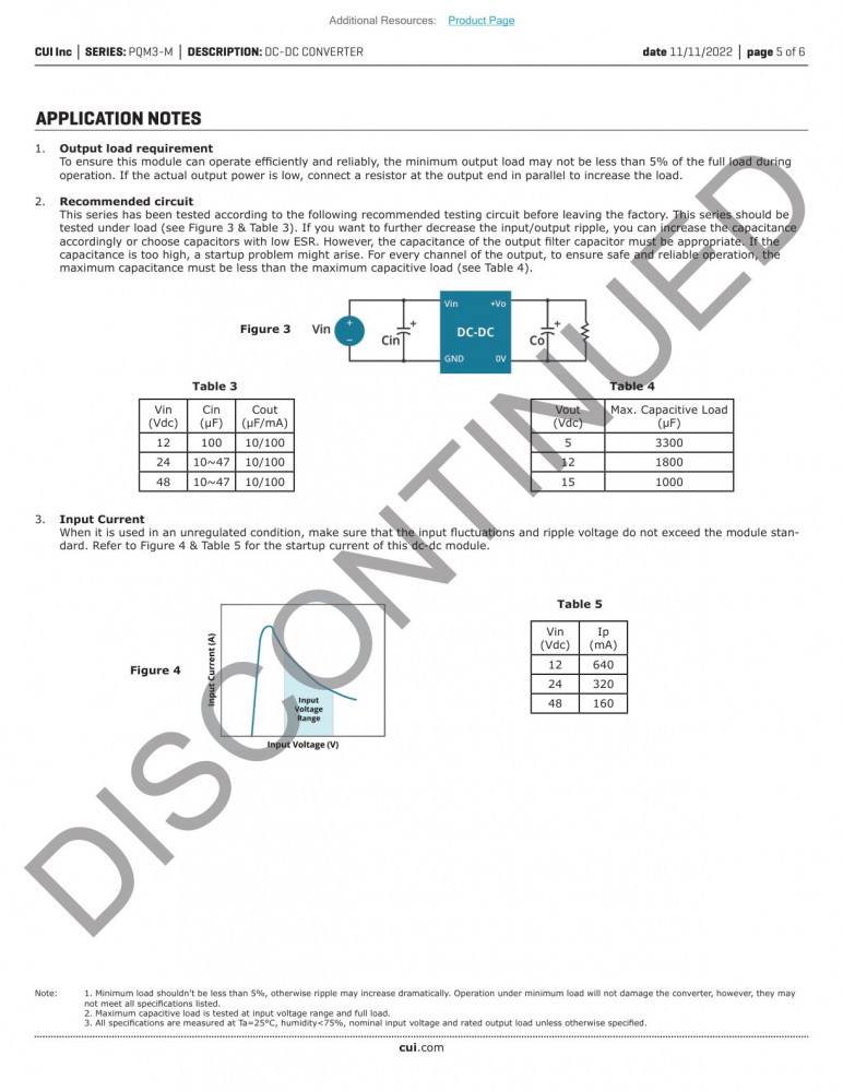 CUI PQM3-M datasheet page 5