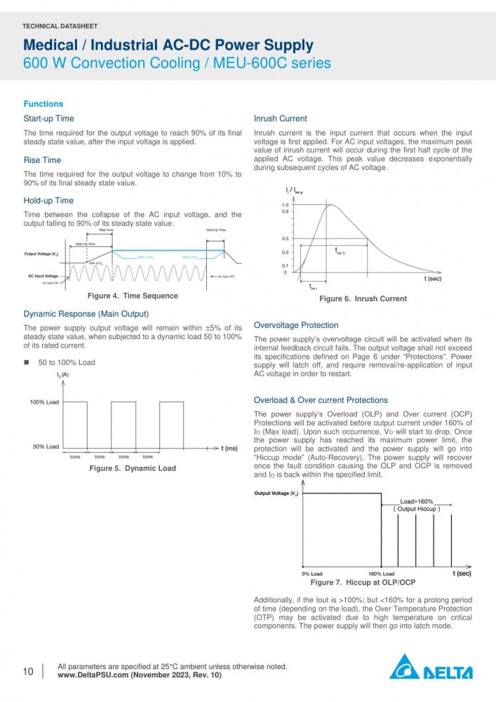 DELTA MEU-600C datasheet page 10