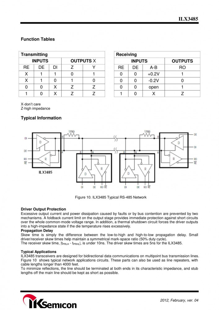 ILX3485 datasheet page 7