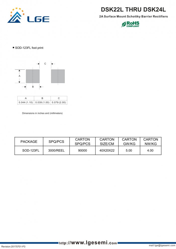 LGE DSK24L datasheet page 3