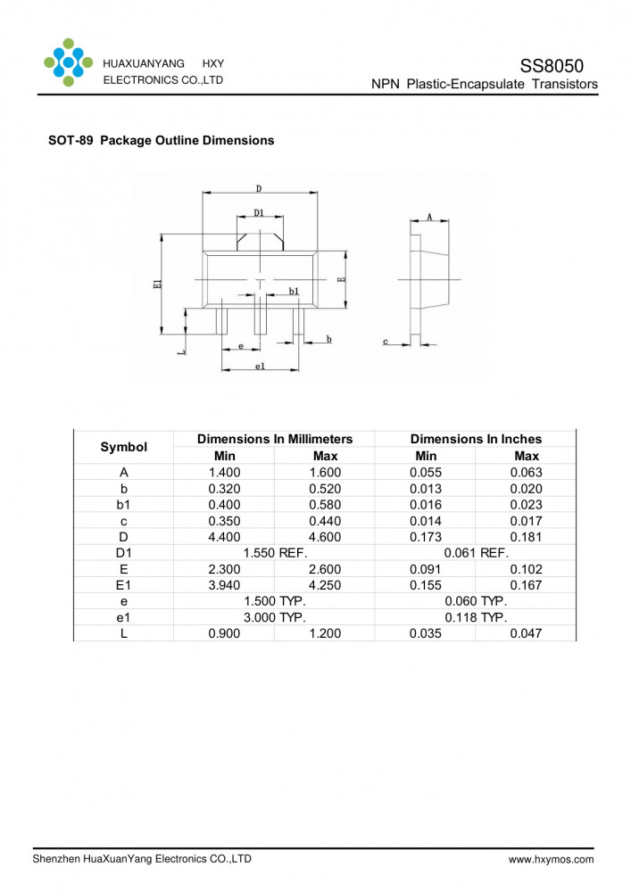 SS8050 datasheet page 4