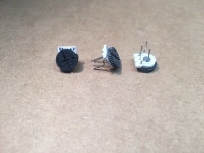 BOURNS 3352T-1-253 Thumbwheel Potentiometer