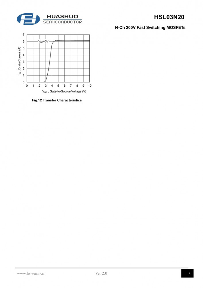 HSL03N20 datasheet page 5