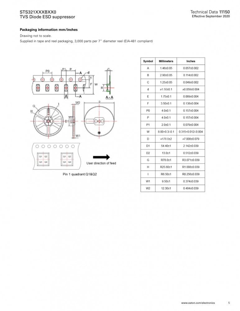 EATON STS321050B100 datasheet page 5