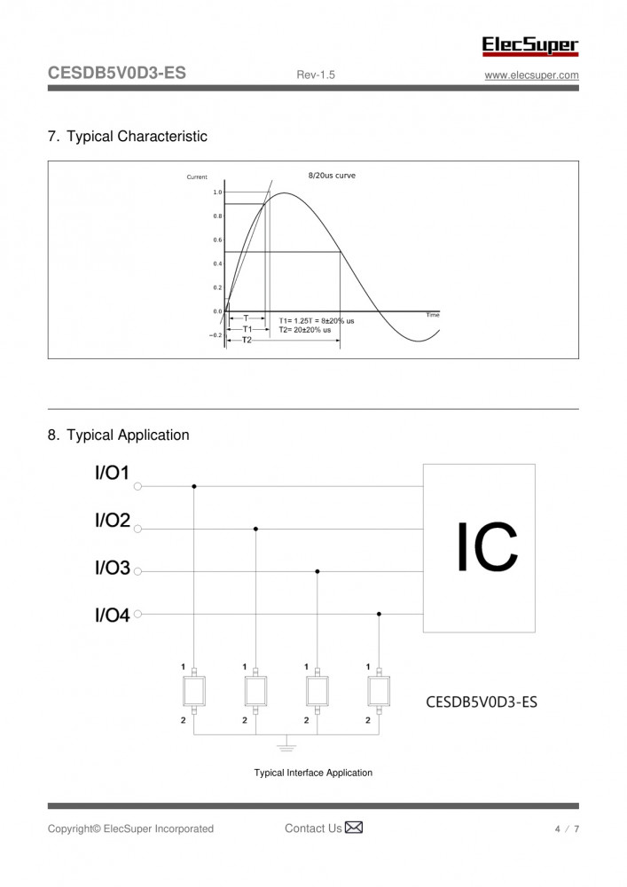 CESDB5V0D3-ES datasheet page 4