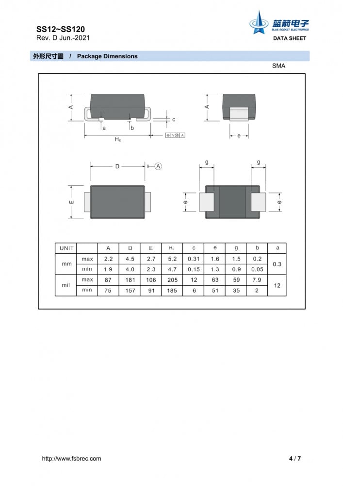 SS110 datasheet page 4