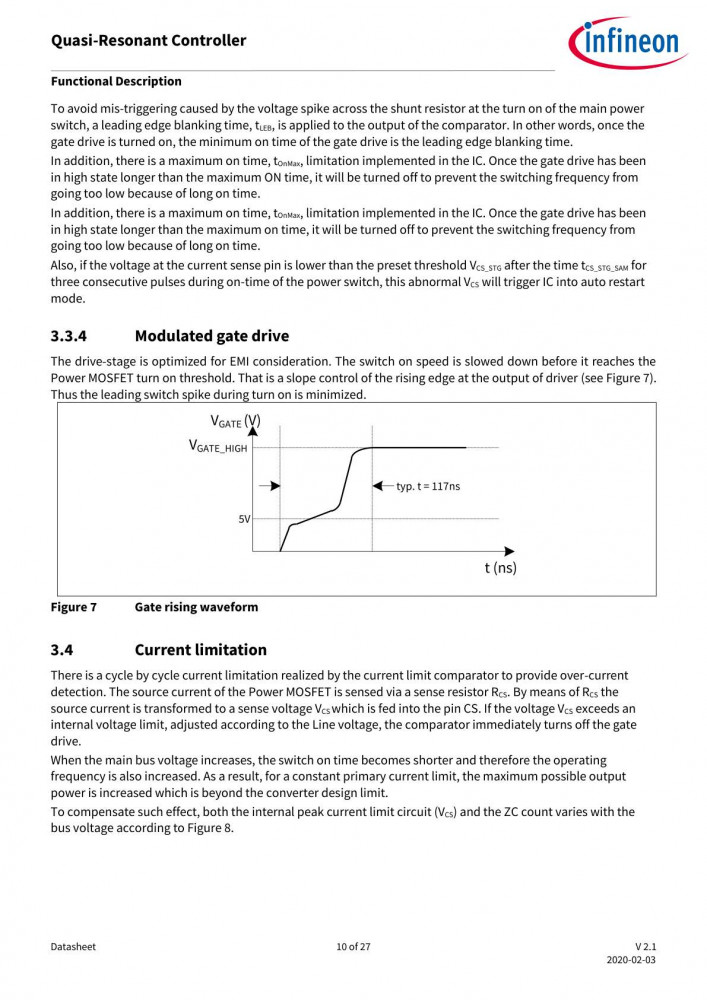 ICE5QSBG datasheet page 10