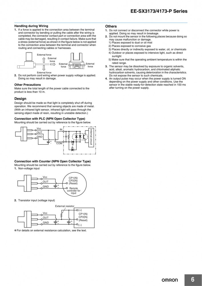 OMRON EE-SX4173-P3-Z datasheet page 6
